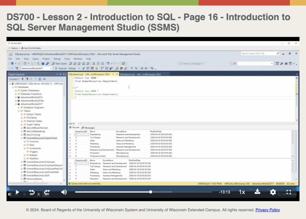 Take a Look Inside Our Introductory UW Data Science Course